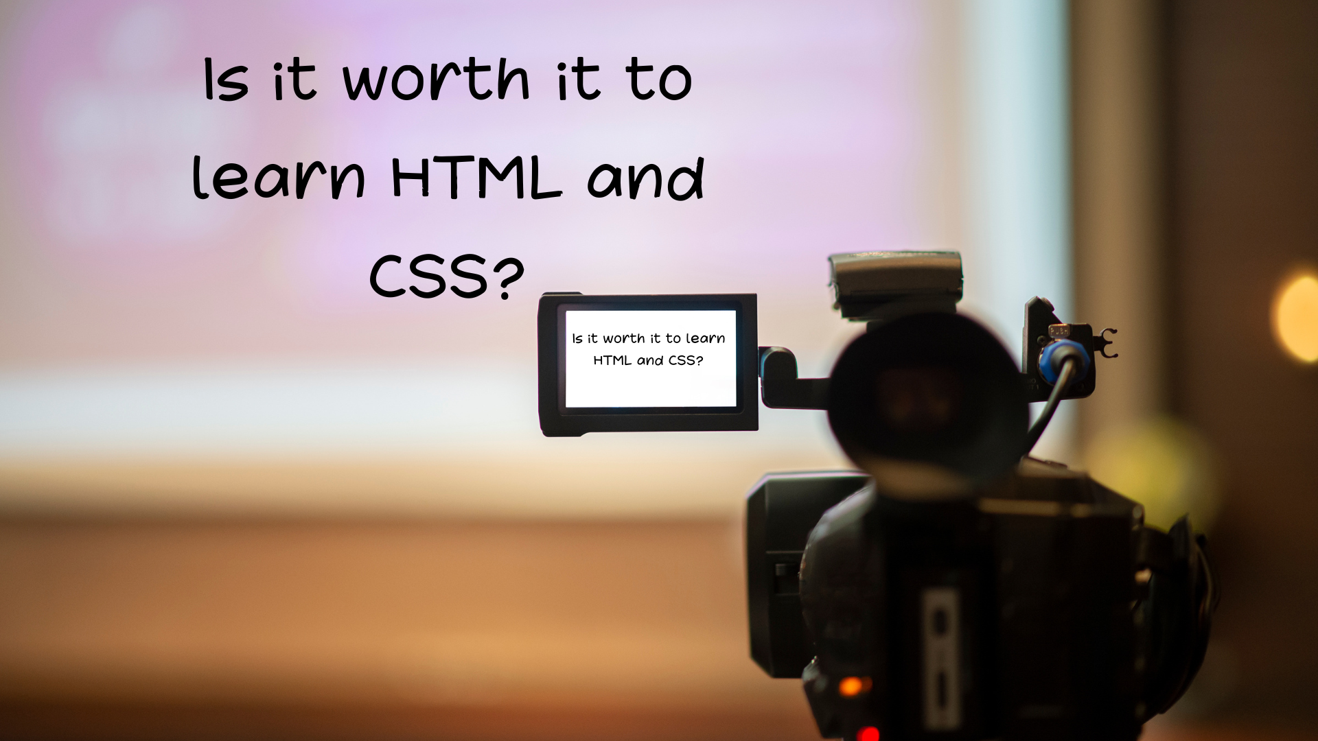 Is it worth it to learn HTML and CSS? - 417BOOM Website Designer and ...